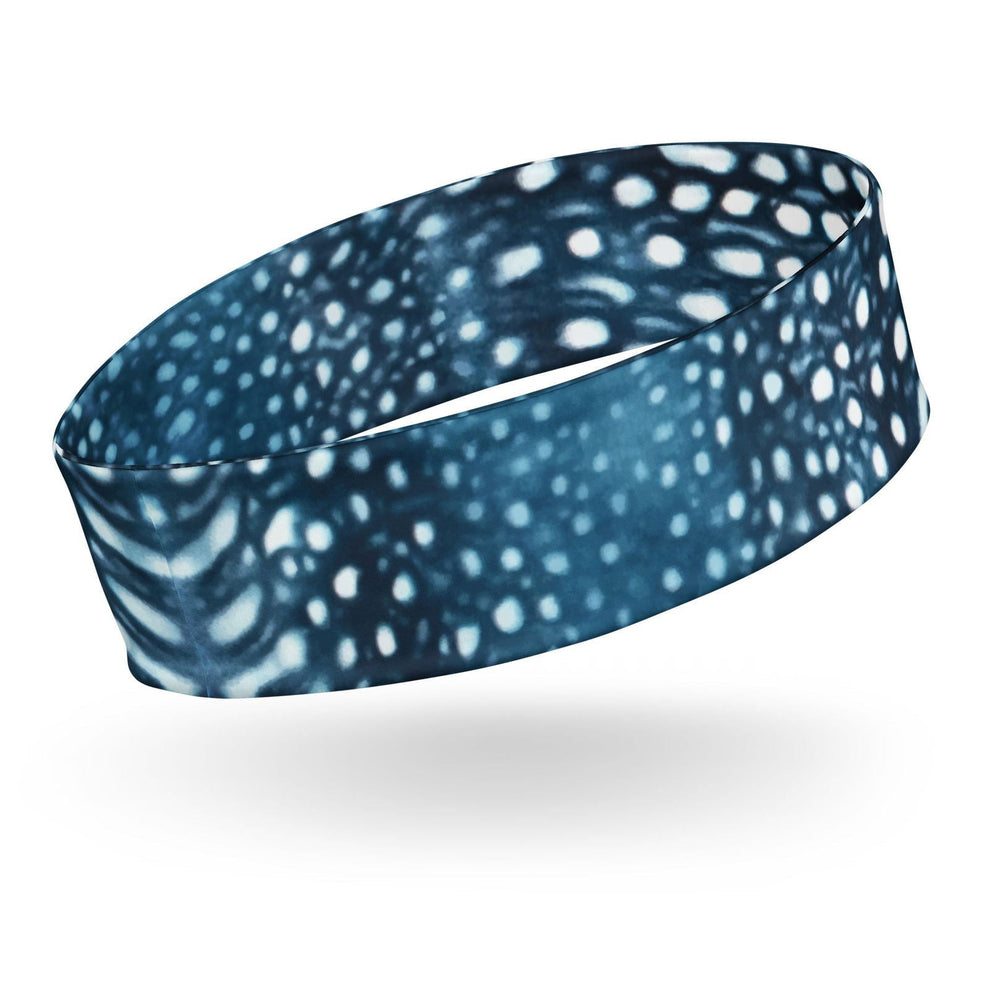 Whale Shark Mosaic Headband | Ocean Sports Hairband | Salinity Swimwear