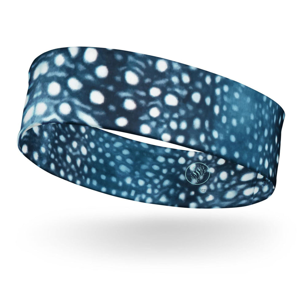 Whale Shark Mosaic Headband | Ocean Sports Hairband | Salinity Swimwear